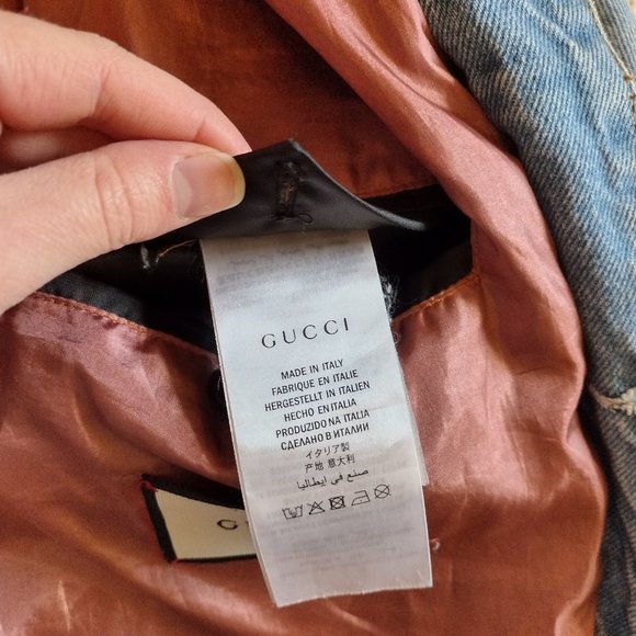 Gucci | Jackets & Coats | Gucci Jean Jacket | Poshmark